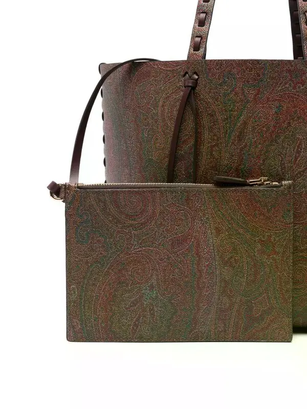 Etro Paisley-pattern Tote Bag - Brown