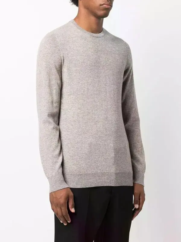 Fedeli Marled Cashmere Jumper - Neutrals