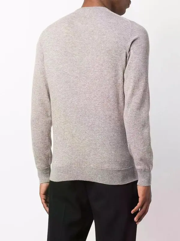Fedeli Marled Cashmere Jumper - Neutrals