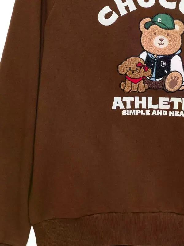 CHOCOOLATE Logo-embroidered Sweatshirt