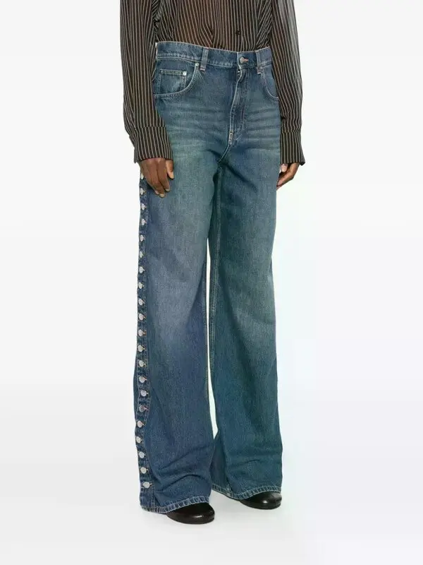 Stella McCartney Button-embellished Jeans