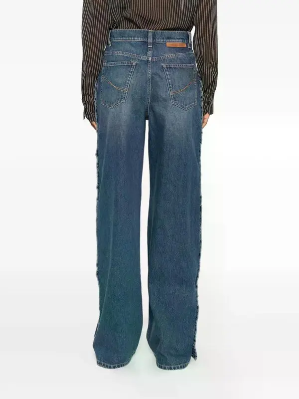 Stella McCartney Button-embellished Jeans
