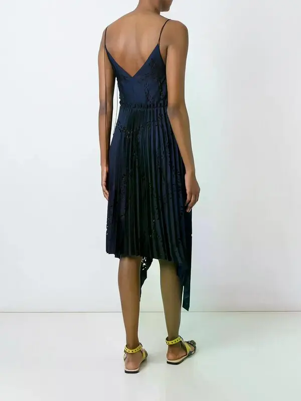Emilio Pucci Pleated Asymmetrical Dress