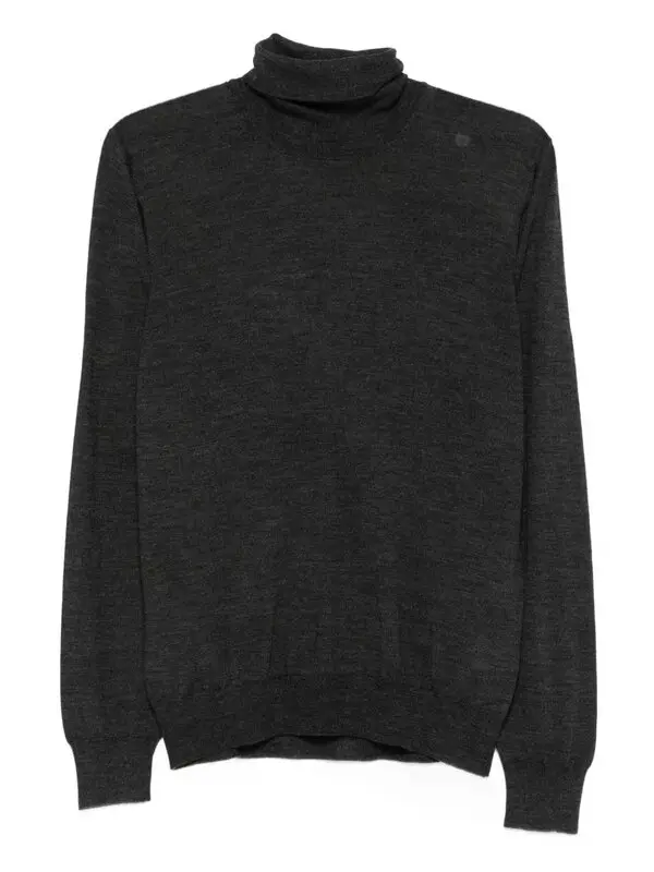 BARBA NAPOLI Turtleneck Wool Sweater
