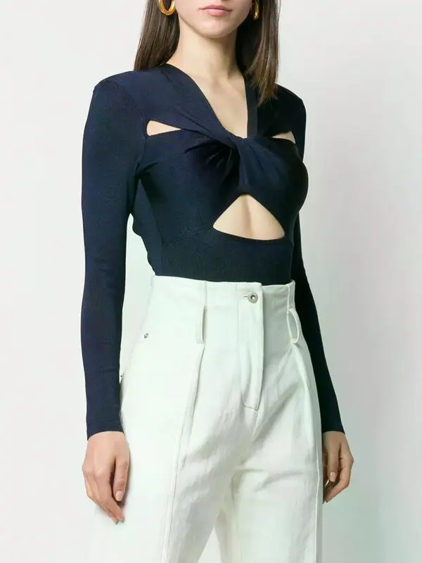 Givenchy Twist-front Bodysuit
