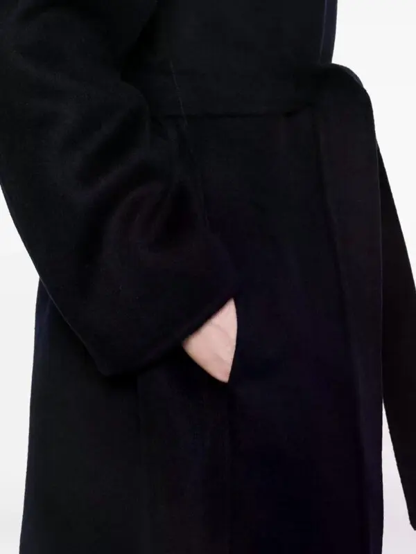 THE DYNAMIS STUDIO Belted Wool Coat