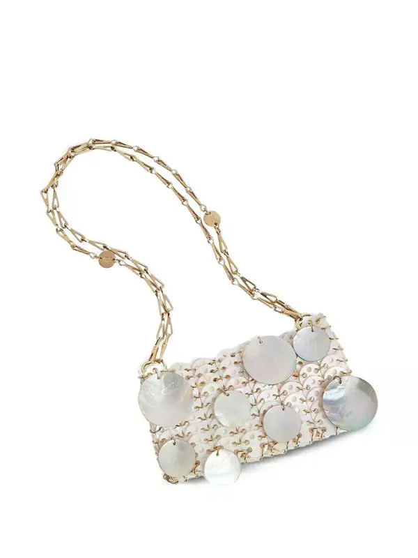 Rabanne 1969 Shell-embellished Mini Bag