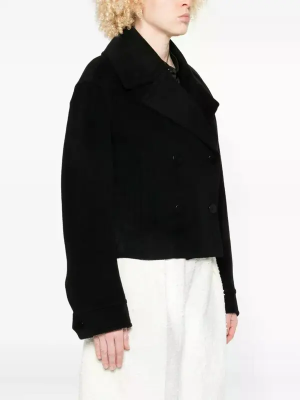 JOSEPH Double-breasted Cropped Jacket
