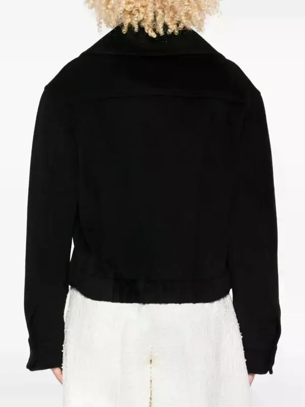 JOSEPH Double-breasted Cropped Jacket