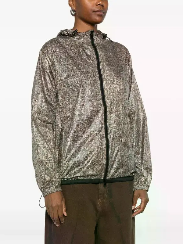 Borbonese Zip-front Hooded Jacket