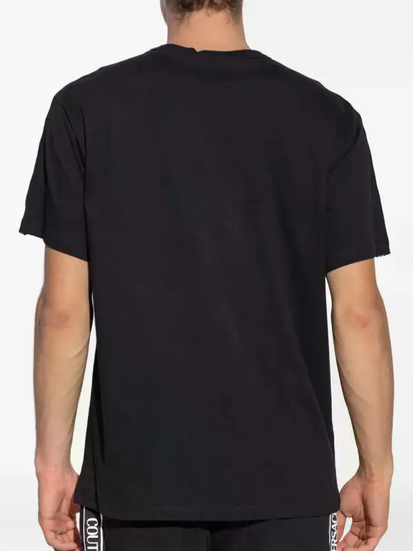 Versace Shoulder-tape T-shirt - Black