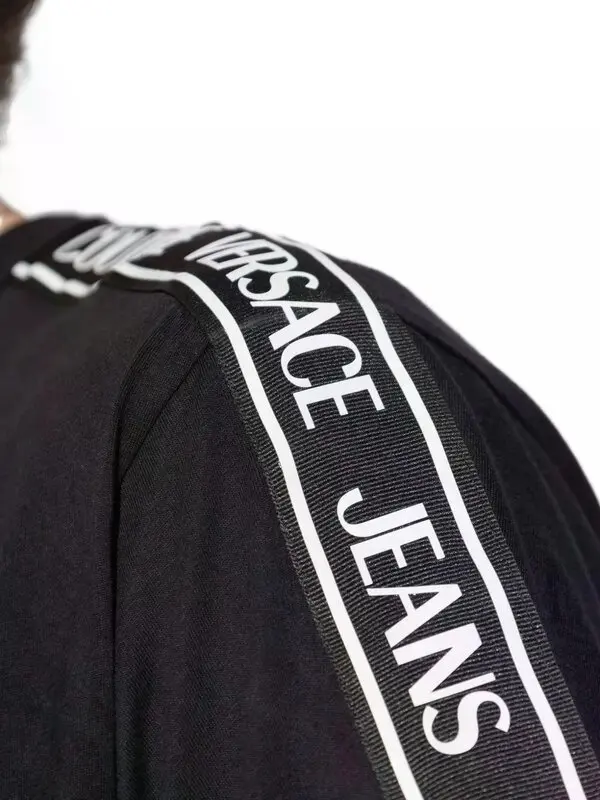 Versace Shoulder-tape T-shirt - Black