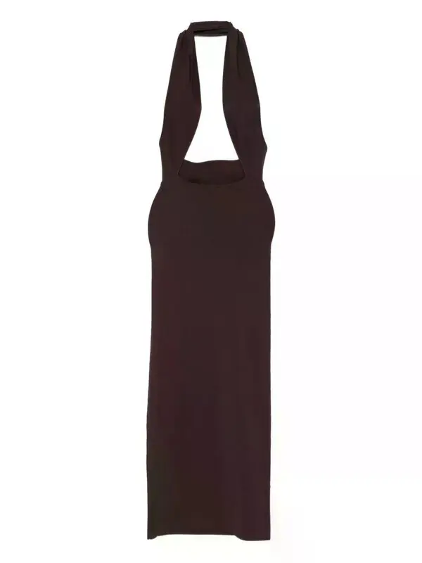 Christopher Esber Slope Halterneck Maxi Dress