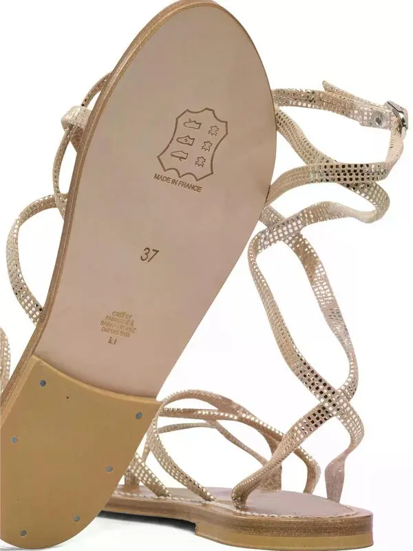 K.JACQUES Strappy Leather Sandals