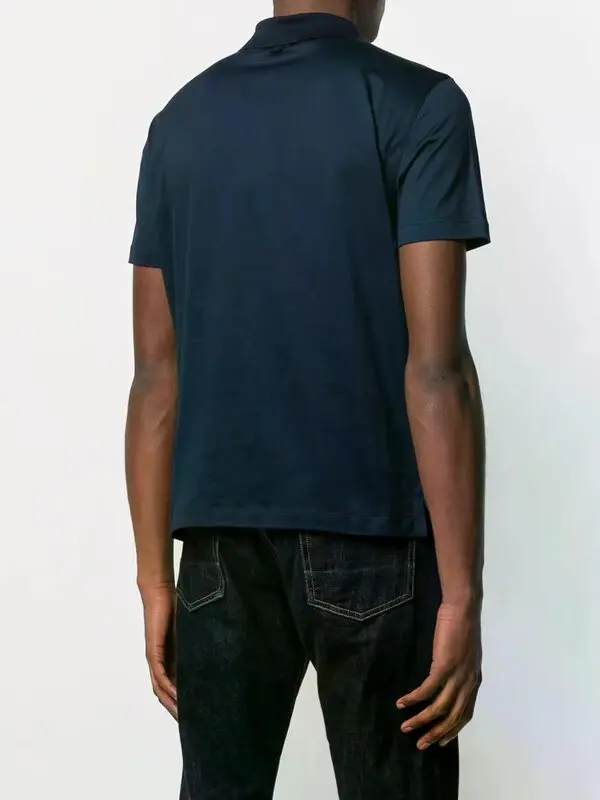 BILLIONAIRE Logo Patch Polo Shirt