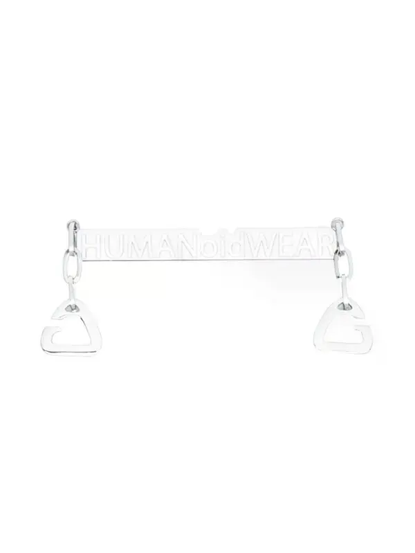 XANDER ZHOU Electroplated Stainless Steel Key Ring - Silver
