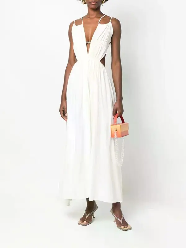 Cult Gaia Open-back Midi Dress