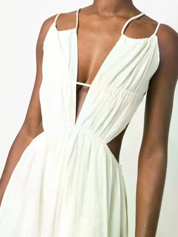 Cult Gaia Open-back Midi Dress