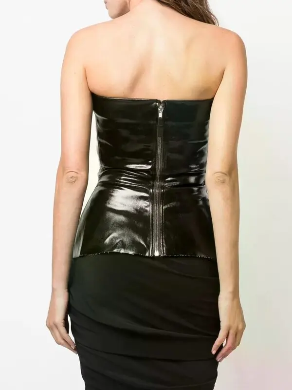 Rick Owens Strapless Bustier Top