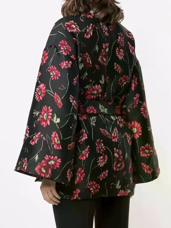 Adam Lippes Daisy-jacquard Kimono Jacket