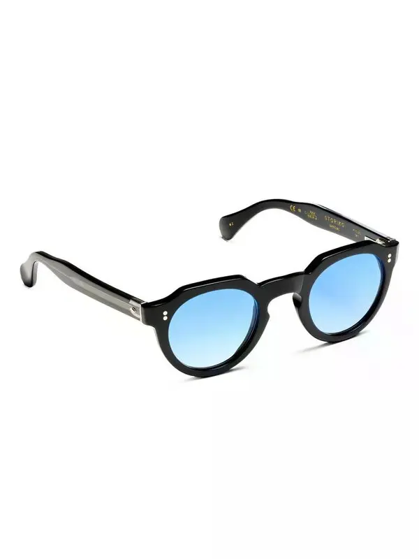 Kàdor Round Frame Sunglasses - Black