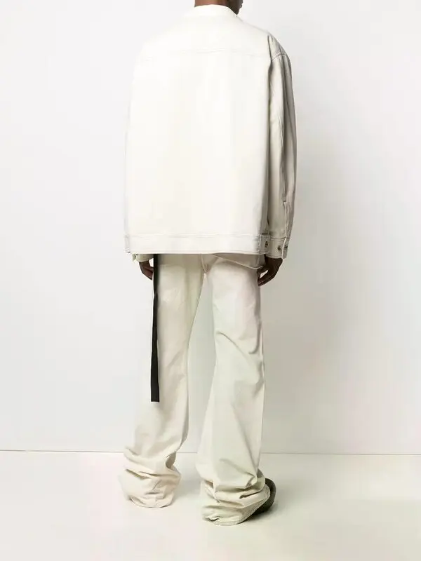Rick Owens Jumbo Worker Jacket - Neutrals