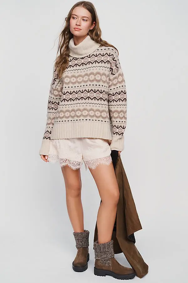 Barbour Fairisle Turtleneck Sweater