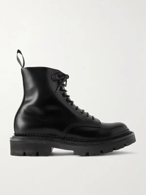 Grenson Jude Glossed-leather Boots