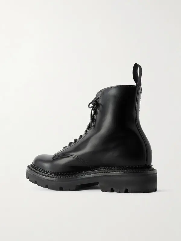 Grenson Jude Glossed-leather Boots