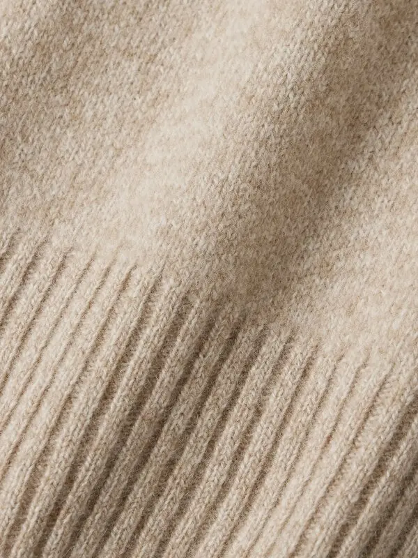 Hartford Wool Rollneck Sweater - Neutrals