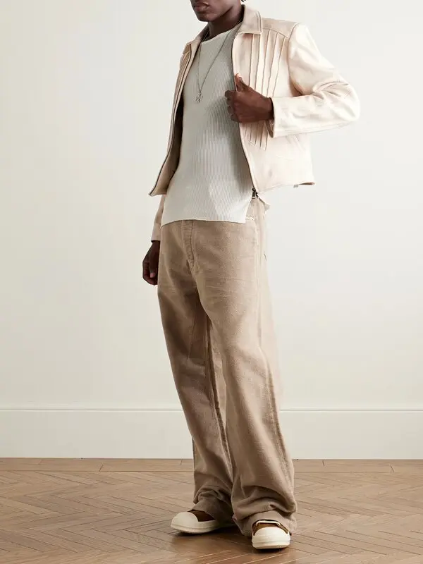 Rick Owens Geth Wide-leg Trousers - Neutrals