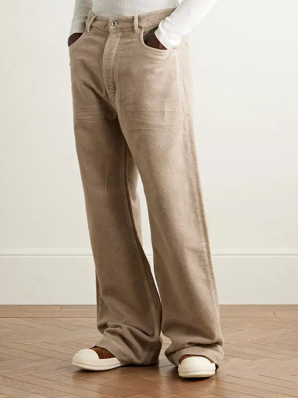 Rick Owens Geth Wide-leg Trousers - Neutrals