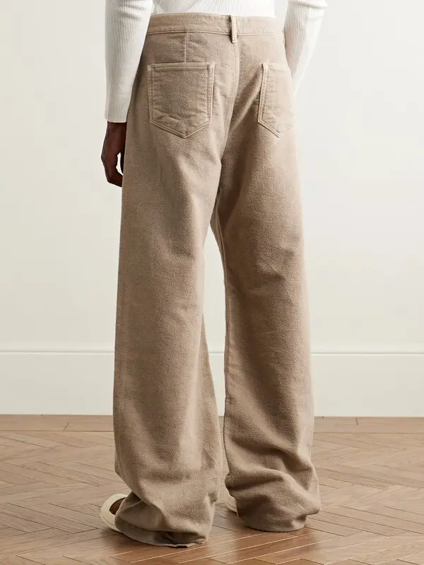 Rick Owens Geth Wide-leg Trousers - Neutrals