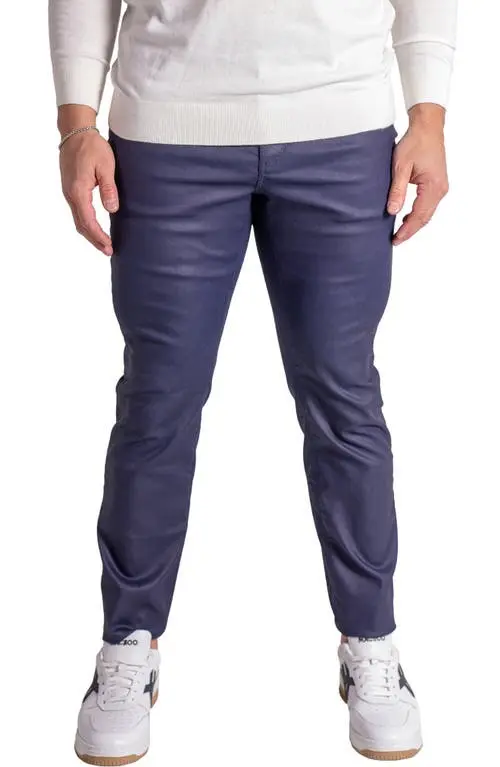 MACEOO Coated Skinny Jeans - Blue