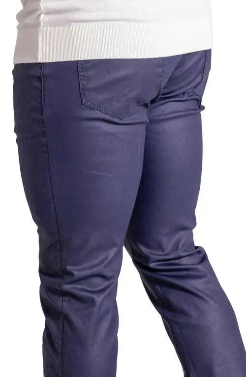 MACEOO Coated Skinny Jeans - Blue