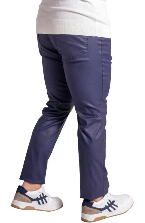 MACEOO Coated Skinny Jeans - Blue