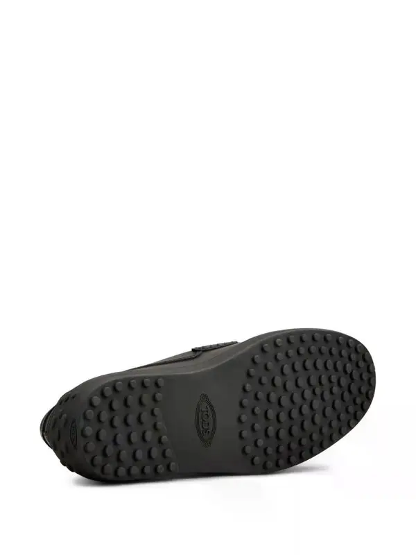 TOD'S Winter Gommino Loafers - Black