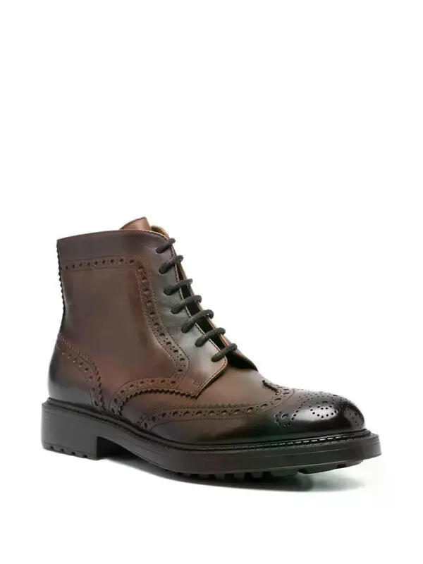 DOUCAL'S Lace-up Brogue Boots