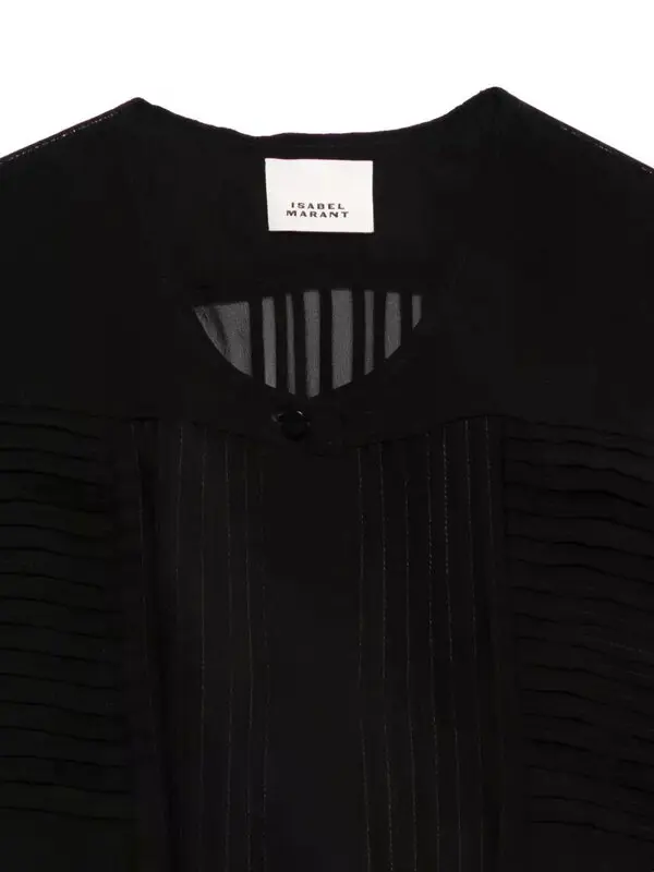 Isabel Marant Pleated-panel Blouse