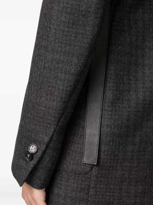TOD'S Patch-pocket Single-breasted Blazer