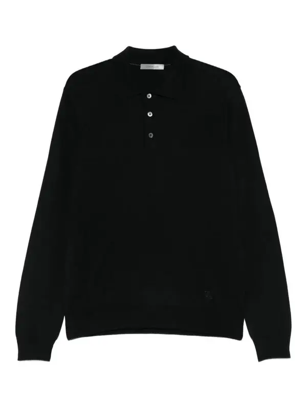 Corneliani Long-sleeve Polo Shirt