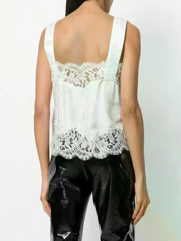 Givenchy Lace-trimmed Vest Top