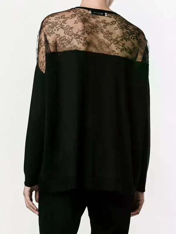 Valentino Garavani Lace Panel Jumper