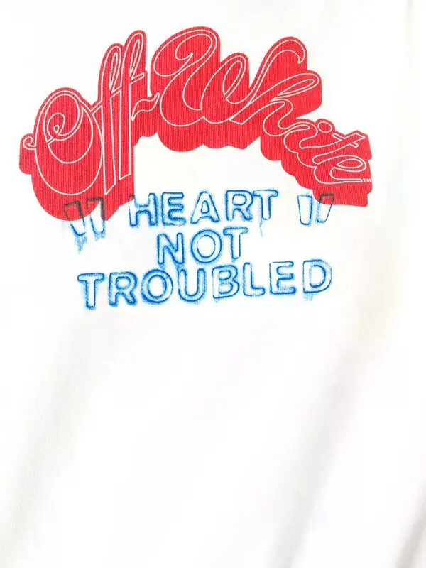 Off-White Heart Not Troub Hoodie