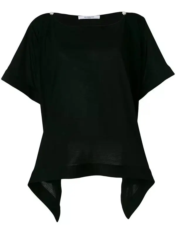 Givenchy Draped Hem T-shirt