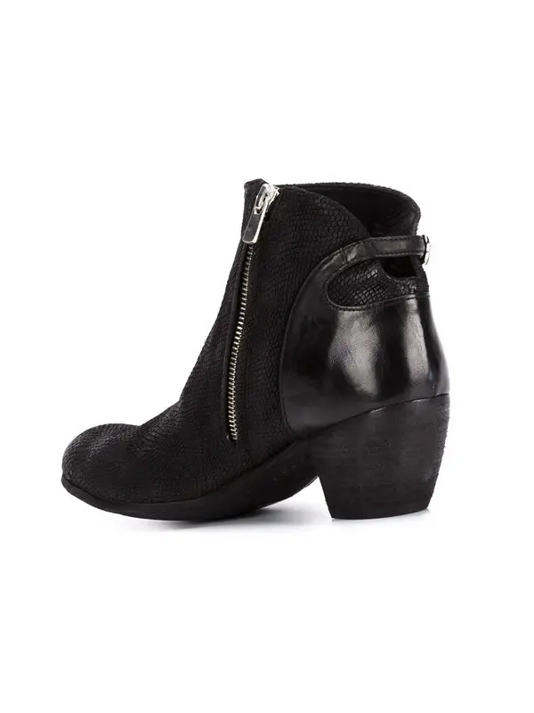 Officine Creative Panelled Ankle Boots