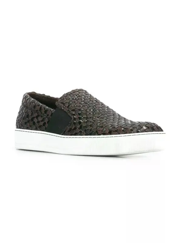 LANVIN Slip-on Sneakers - Brown