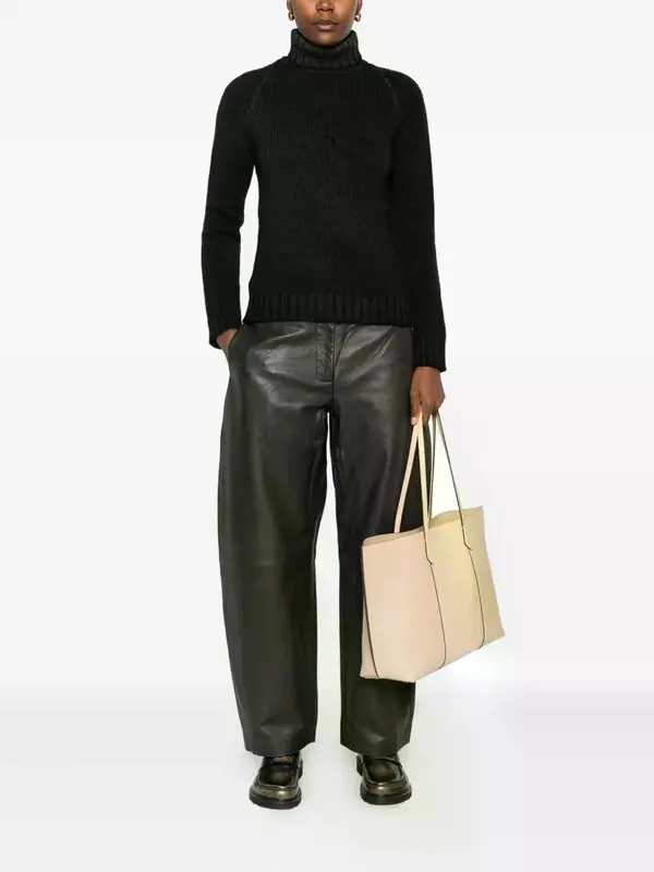 BASE Turtleneck Ribbed Sweater