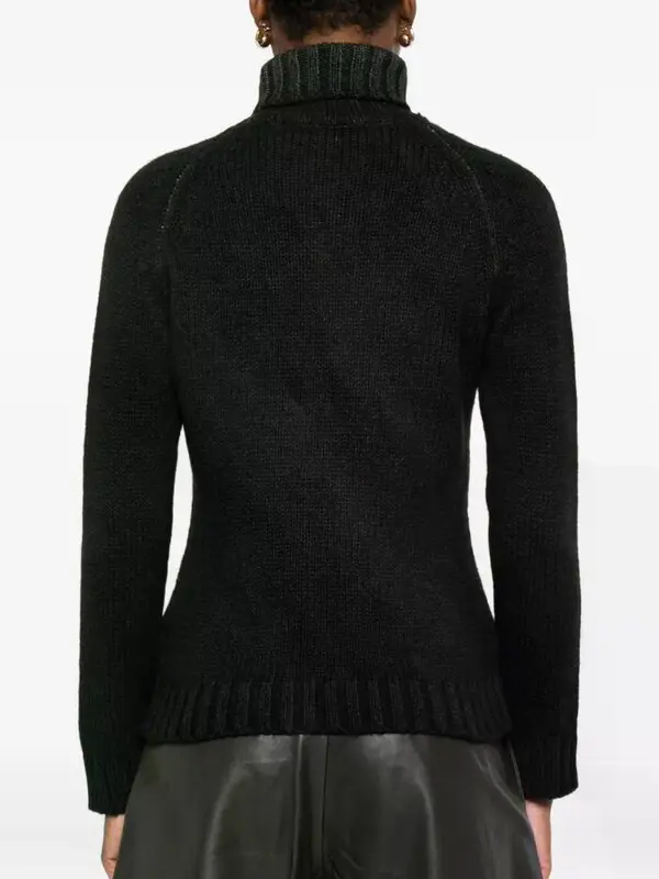 BASE Turtleneck Ribbed Sweater