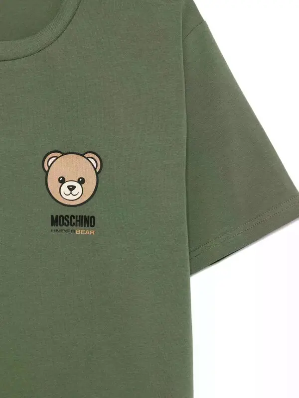 Moschino Teddy Bear Print T-shirt - Green